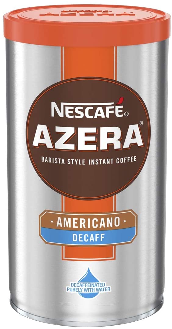 NESCAFÉ AZERA Decaffeinated Americano Instant Coffee Tin, 100 g (Pack ...