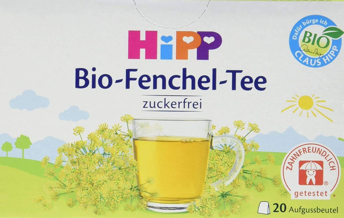 HiPP Organic Fennel Tea for Babies 20 x Teabags – Blue Nile Foods